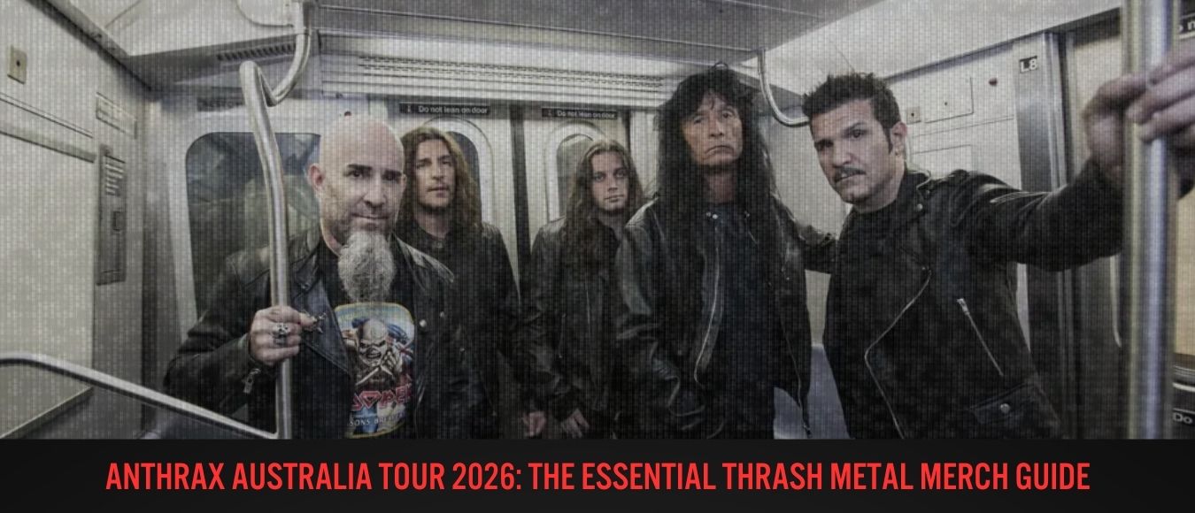 Anthrax Australia Tour 2026: The Essential Thrash Metal Merch Guide ...